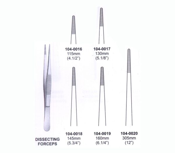Serrated Dissecting Forceps – Surgitech Industries